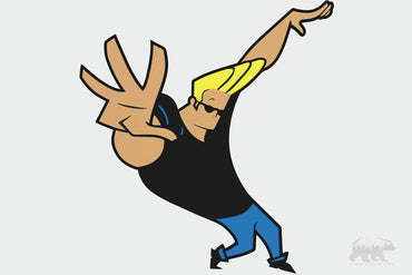 Johnny Bravo Layered Design for cutting - LaserCraftum
