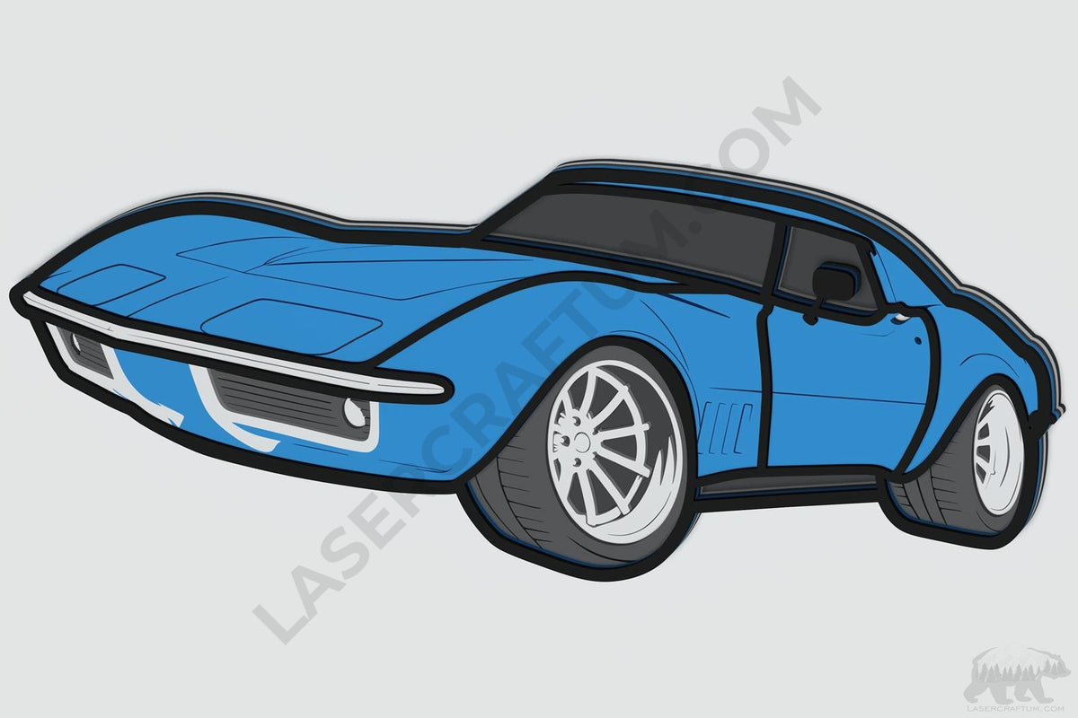How To Draw A Stingray Corvette