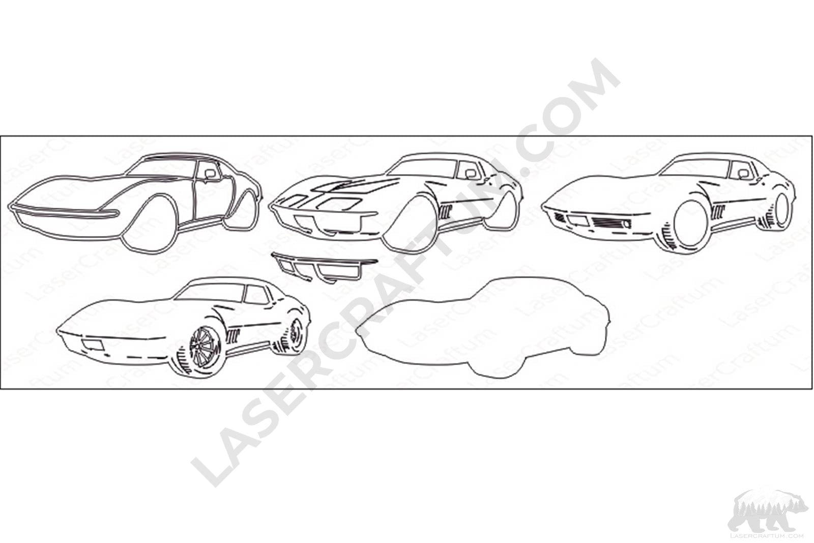 chevrolet corvette coloring pages