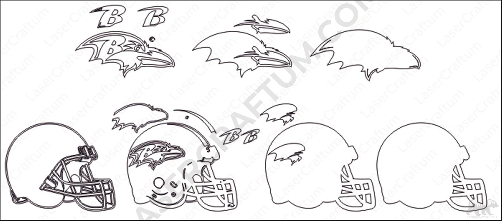 coloring pages baltimore ravens