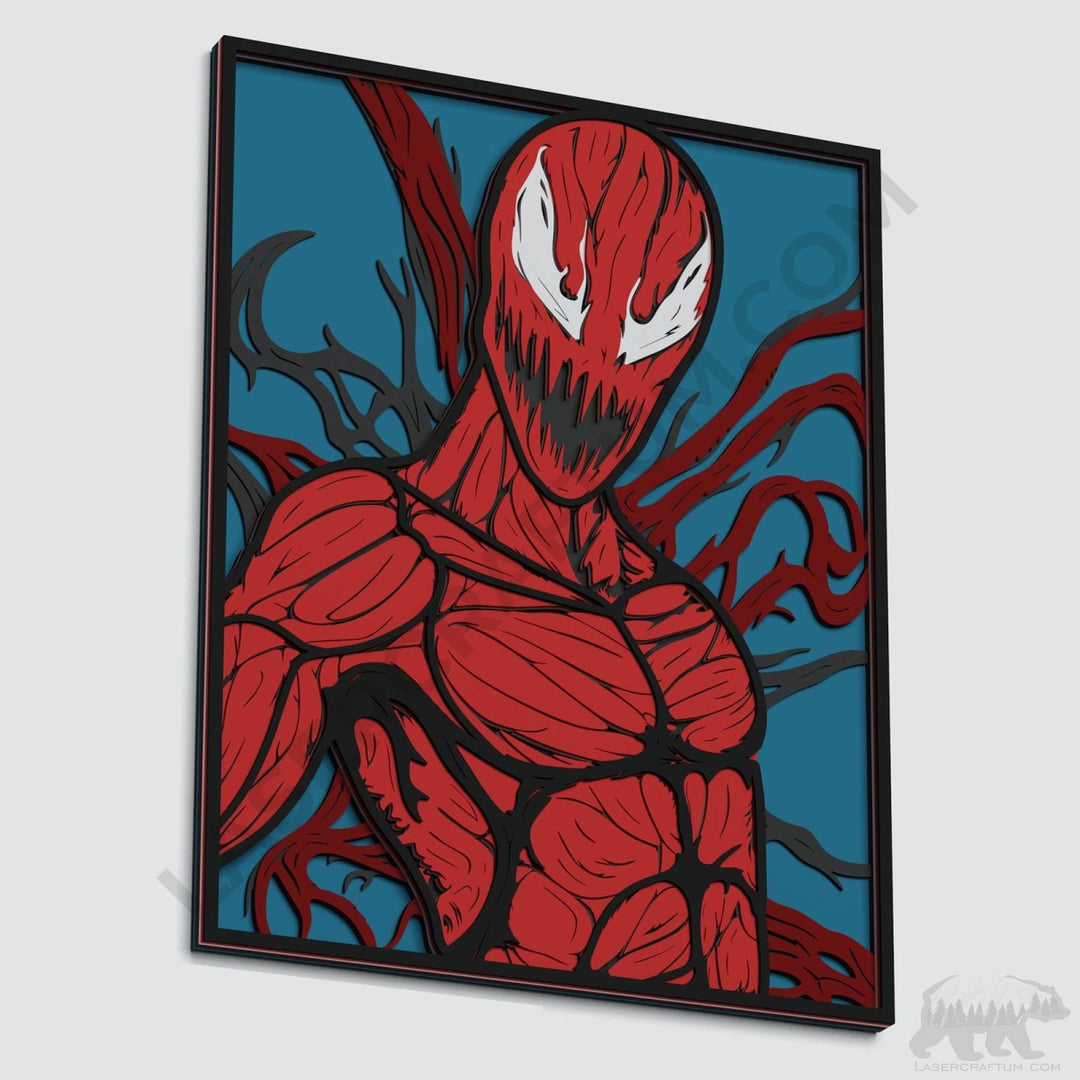 Carnage Layered Design for cutting - LaserCraftum