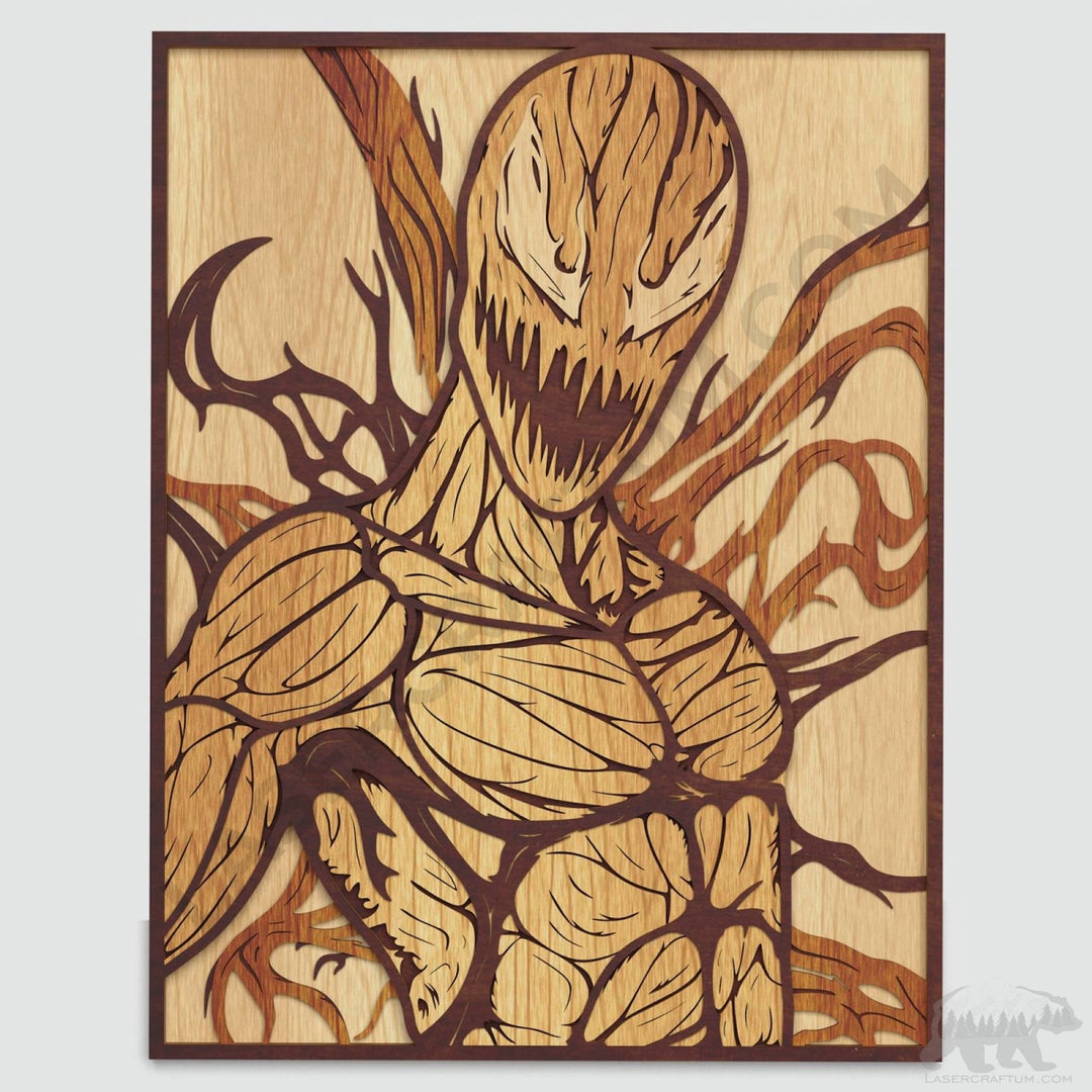 Carnage Layered Design for cutting - LaserCraftum