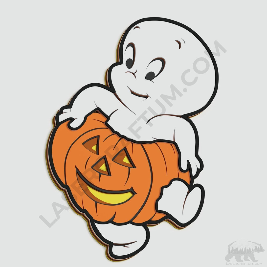 Casper Layered Design for cutting - LaserCraftum