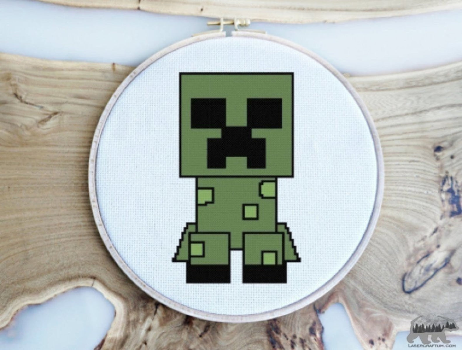 Creeper Cross Stitch PDF Pattern - LaserCraftum