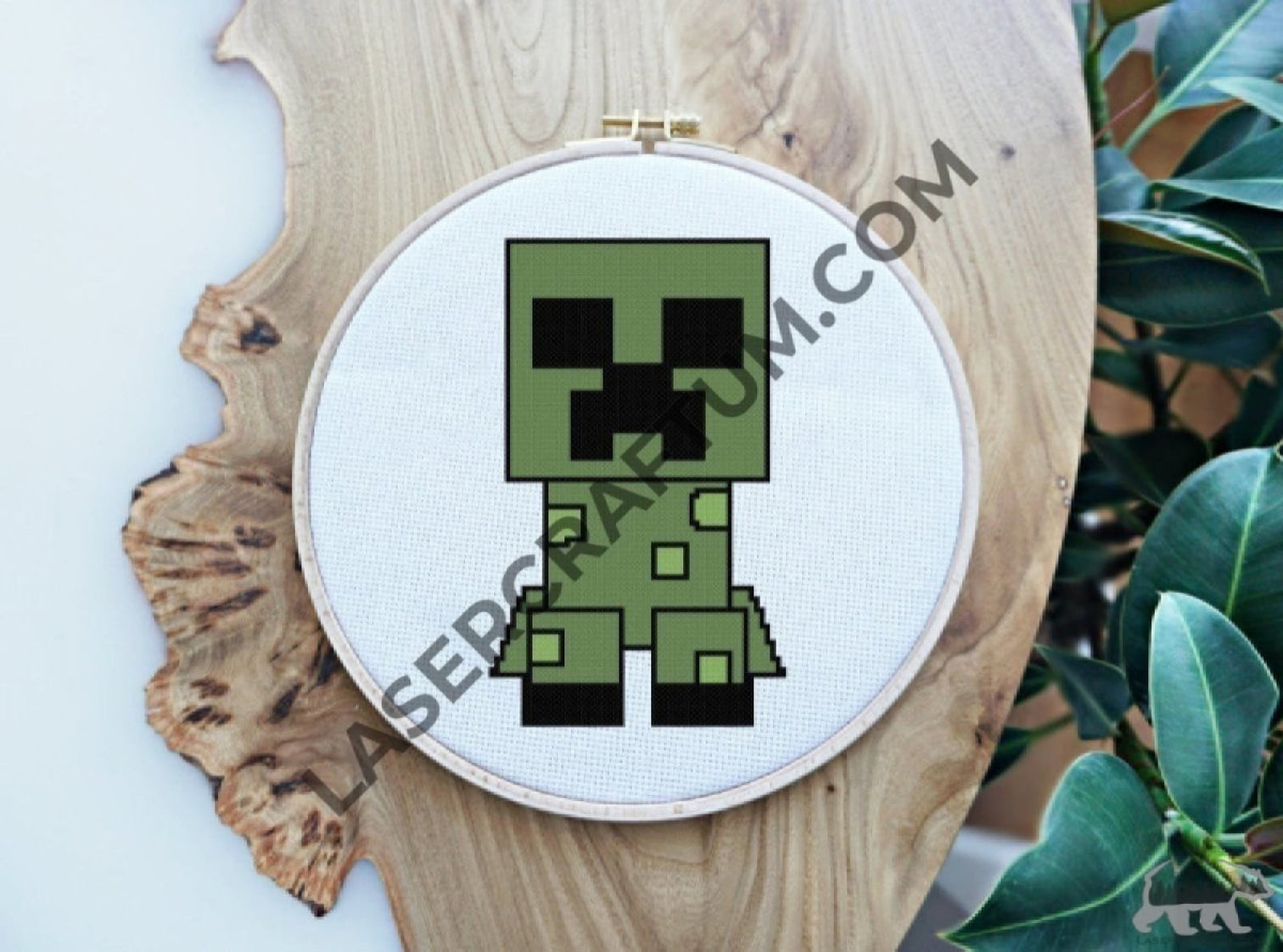 Creeper Cross Stitch PDF Pattern - LaserCraftum