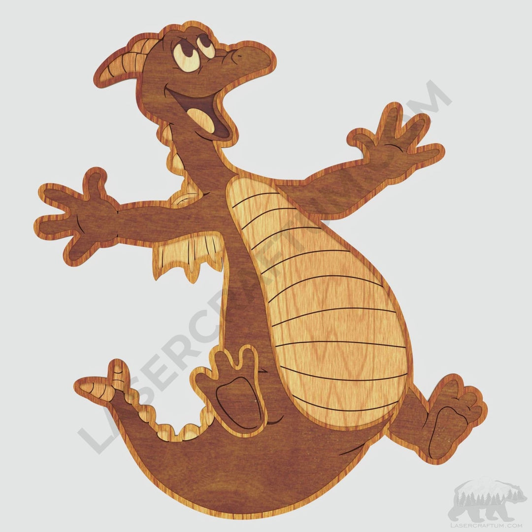 Figment Layered Design for cutting - LaserCraftum