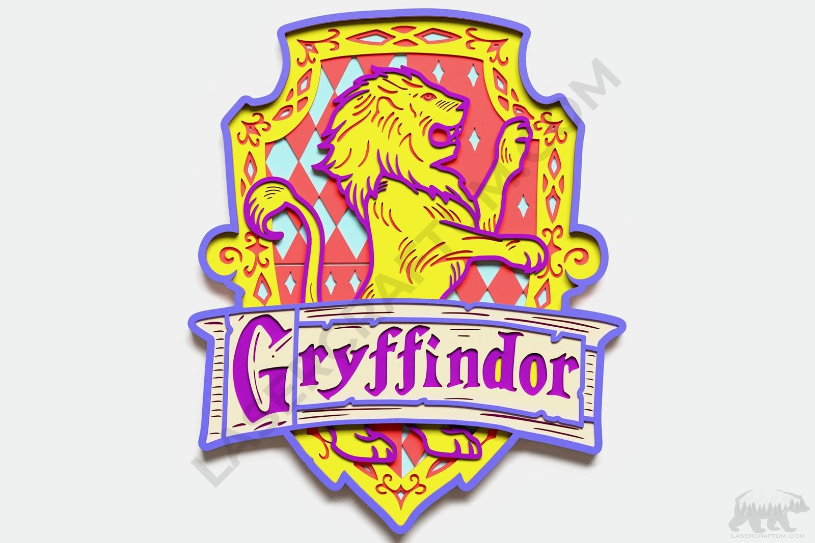 Gryffindor House Crest Decal