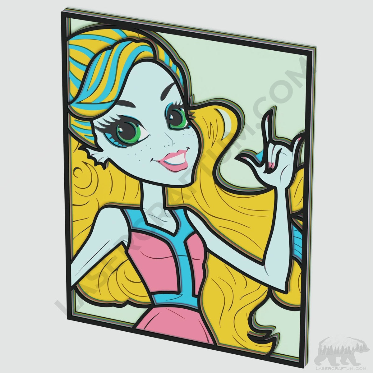 Monster High Wallpaper Lagoona Blue