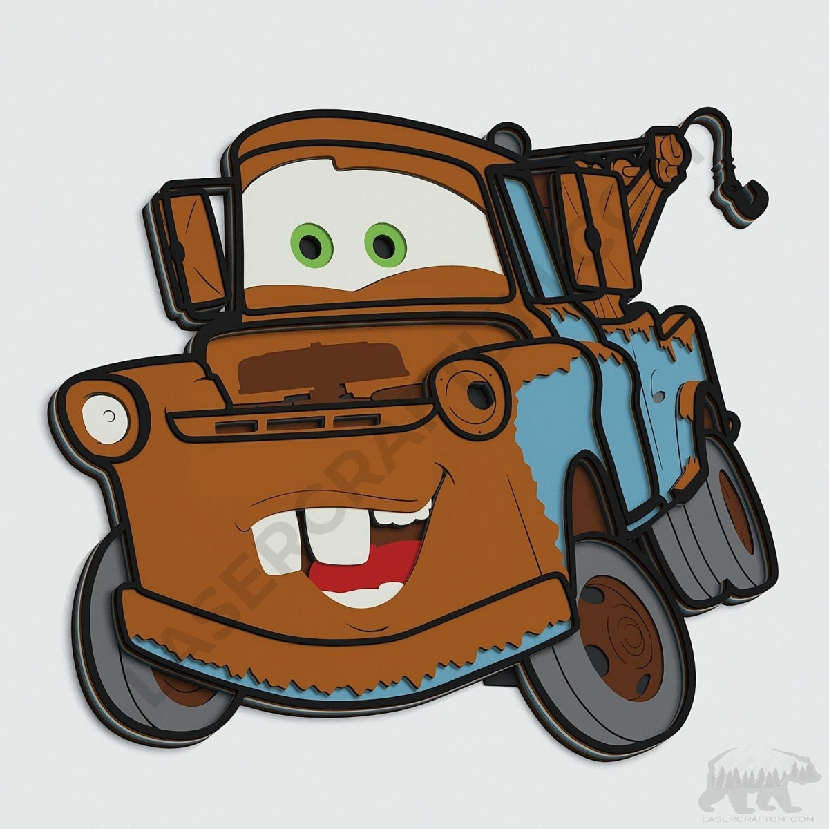 Mater Layered Design for cutting - LaserCraftum