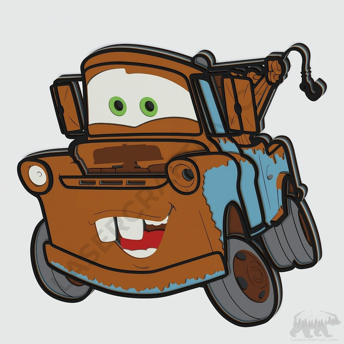 Mater Layered Design for cutting - LaserCraftum