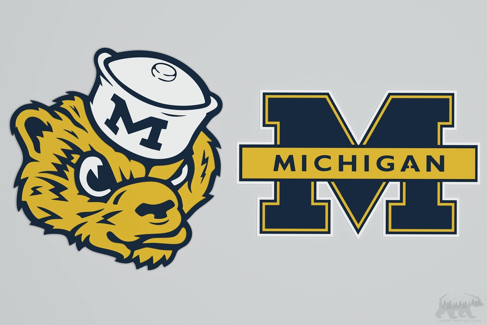 Michigan University Wolverine Logo