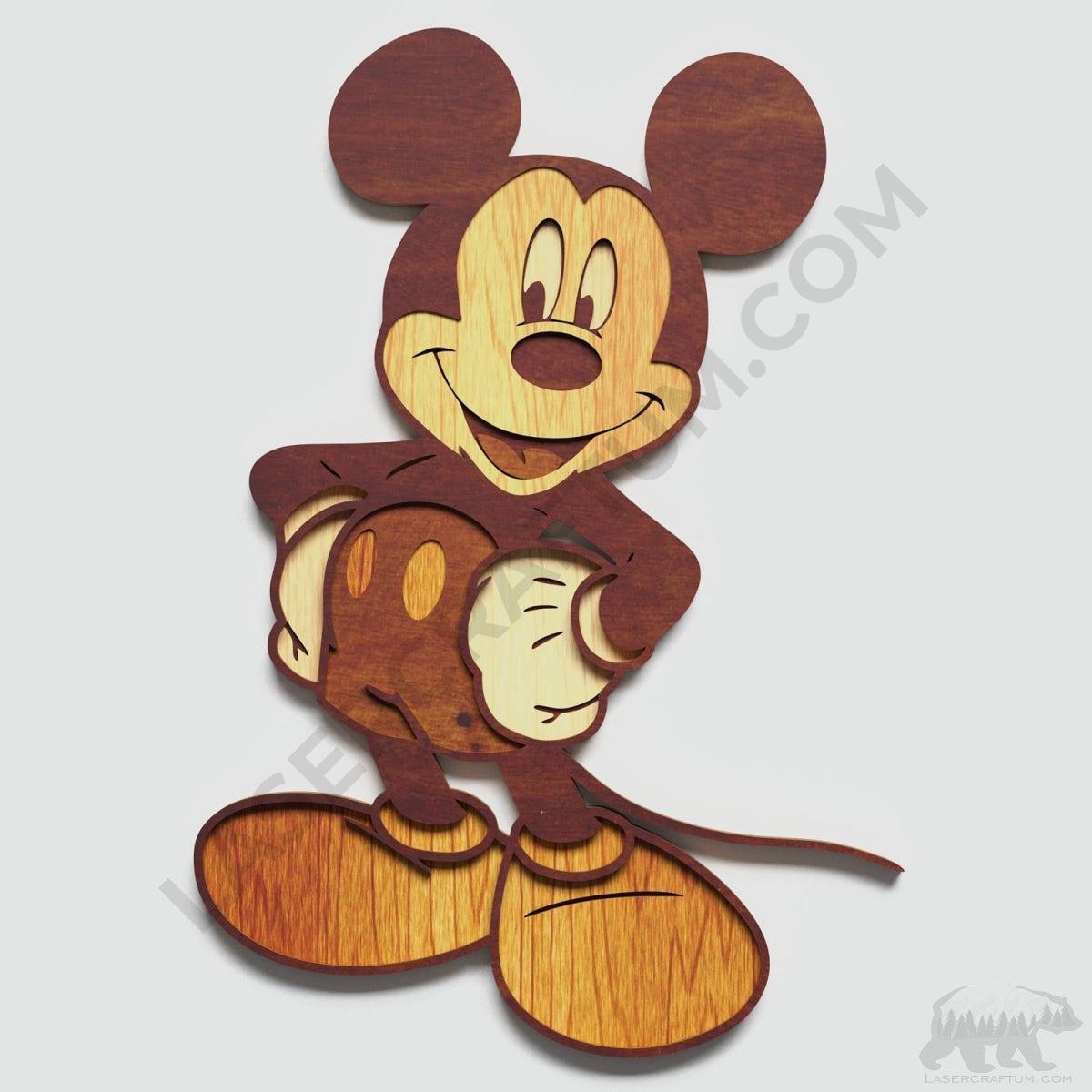 Mickey Mouse Cut Out Pattern