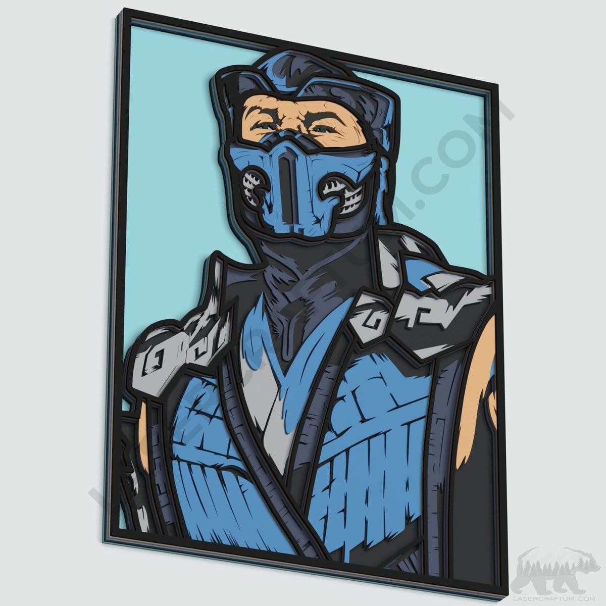 Mortal Kombat Characters Sub Zero Drawing
